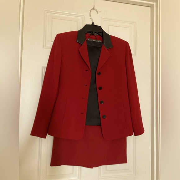 Alex Garfield | Other | Alex Garfield 3pcs Suit P Redlight Burgundy ...